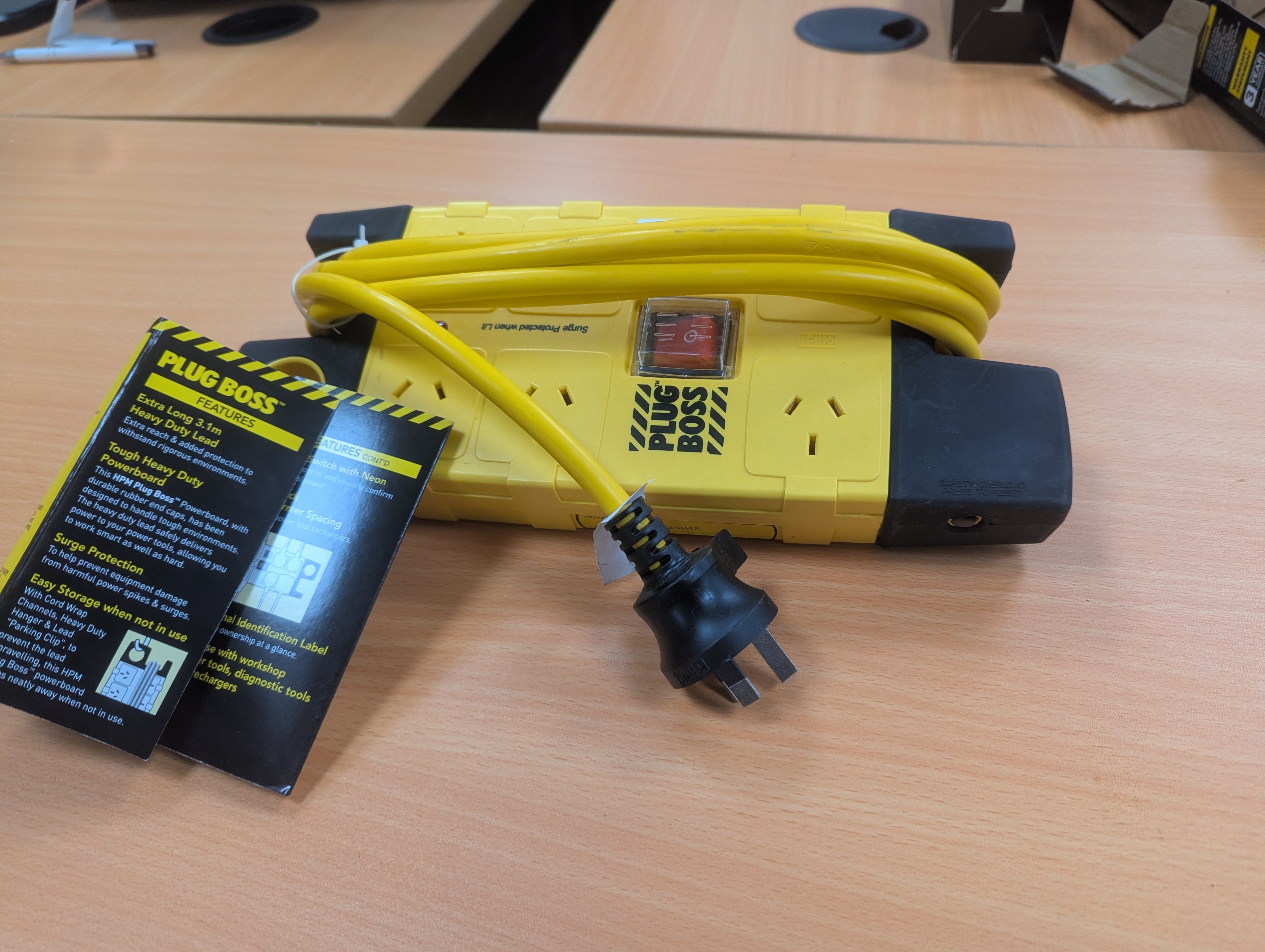 Auscycling Event Equipment Hire - 6-way powerboard heavy duty ...